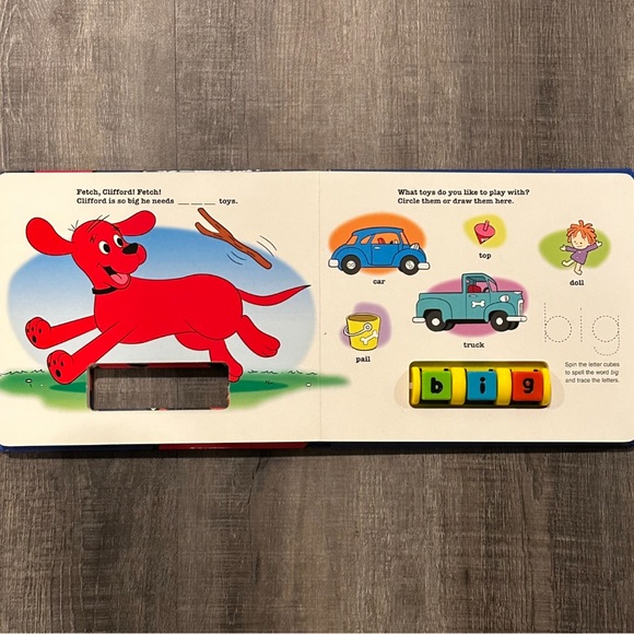Scholastic | Toys | New Clifford The Big Red Dog Lets Spell Interactive ...